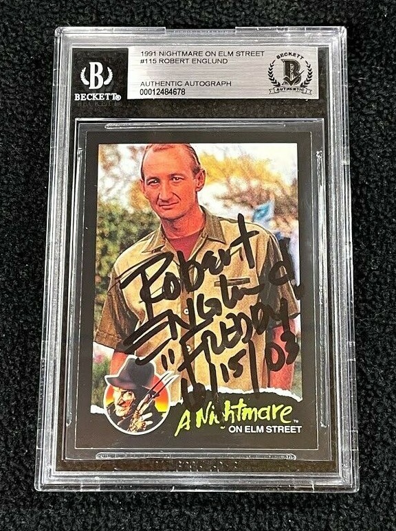 Robert Englund Autographed Memorabilia | Signed Photo, Jersey ...