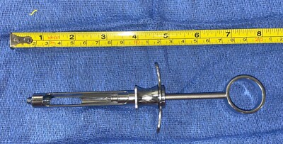 Vintage Metal Syringe Germany | eBay