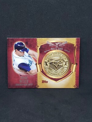 2015 Non Auto Jason Worth 1st Home Run Commemorative Medallion Card # ...
