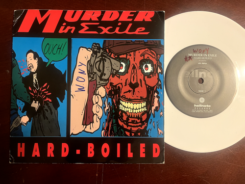 Murder In Exile – Hard-boiled - 1993 Hell-note Records Rock White Vinyl ...