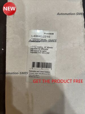 NEW Honeywell L4064B2210 11.5" Fan/Limit Control Switch IN BOX | eBay
