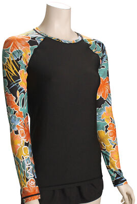 Volcom Take It Easy LS Women's Rash Guard - Multi - New | eBay