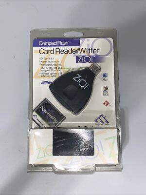 NOS - ZIO MicroTech Compact Flash USB Card Reader/Writer for CF 1 & II ...