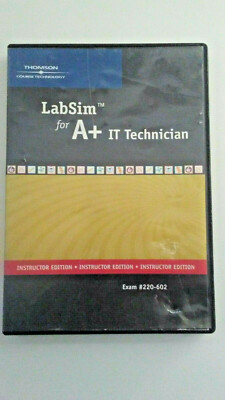 LabSim for A+ IT Technician Enhanced ~ Exam #220-602 ~ CD-Rom Software ...