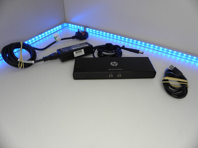 HP 3005pr USB 3.0 PORT REPLICATOR DOCKING STATION DOCK LAPTOP +PSU FREE ...