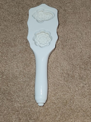 Schmid Design Folio double Butter Mold Floral & Acorn ceramic decor ...