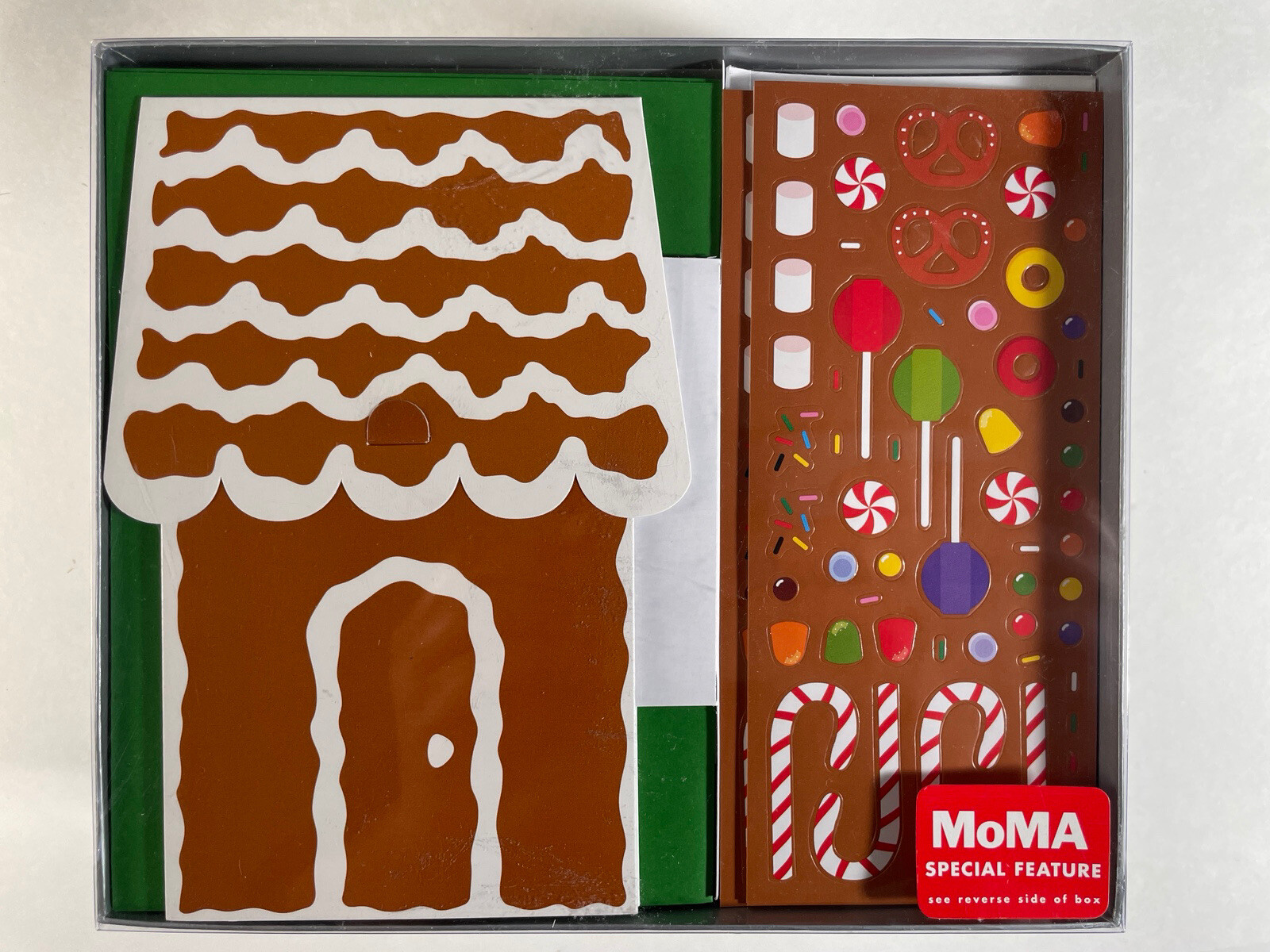 Christmas Cards MOMA Gingerbread House Pop Up 3 Boxes Museum Of Modern ...