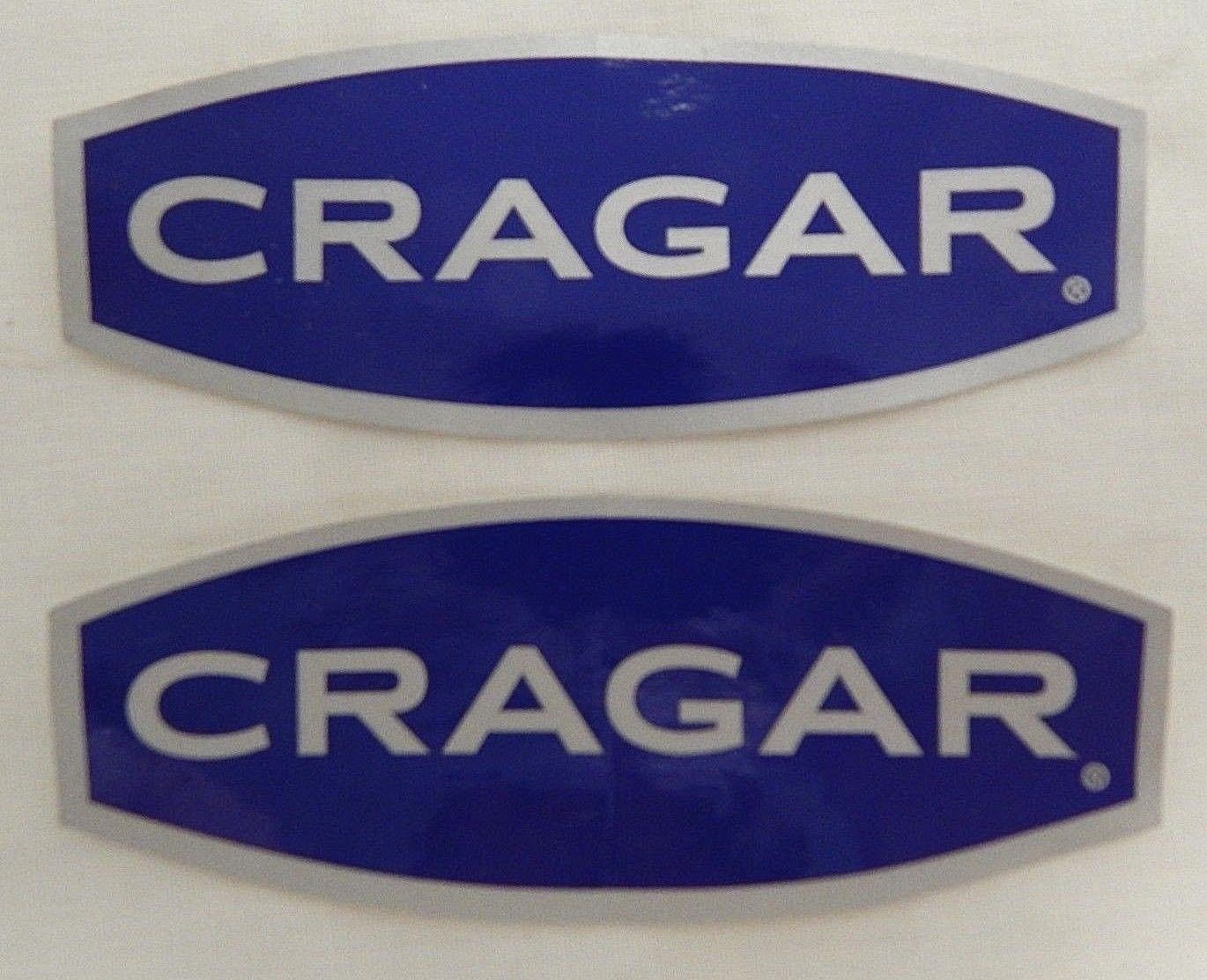 **LOT OF 2** 5" Cragar Mag Wheel Sticker Decal Hot Rod Muscle Car ...