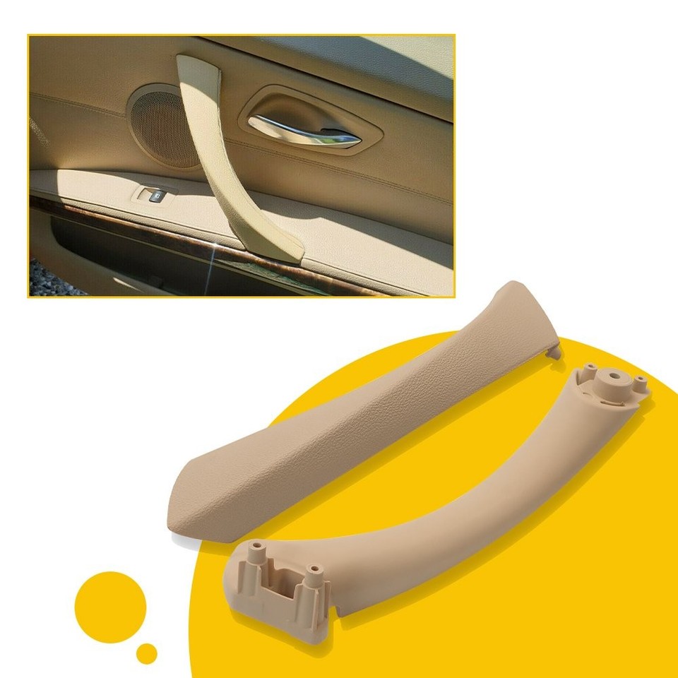 Passenger Door Side Pull Panel Handle Inner Trim Outer For BMW E90 E91 ...