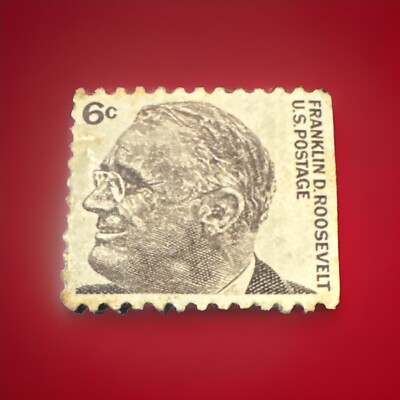 Super Rare Franklin D Roosevelt 6 Cent Stamp, Mint Condition, See Pics ...