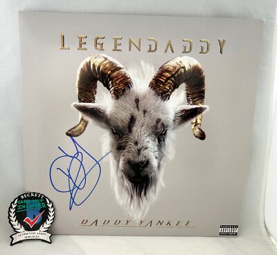 Daddy Yankee Signed Vinyl LP Album Beckett BAS COA | eBay