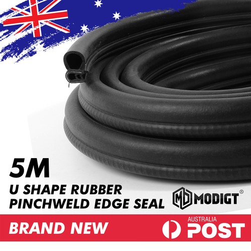 Rubber Seal Protector U Shape Bulb Weather Stripping Edge Waterproof 16 ...