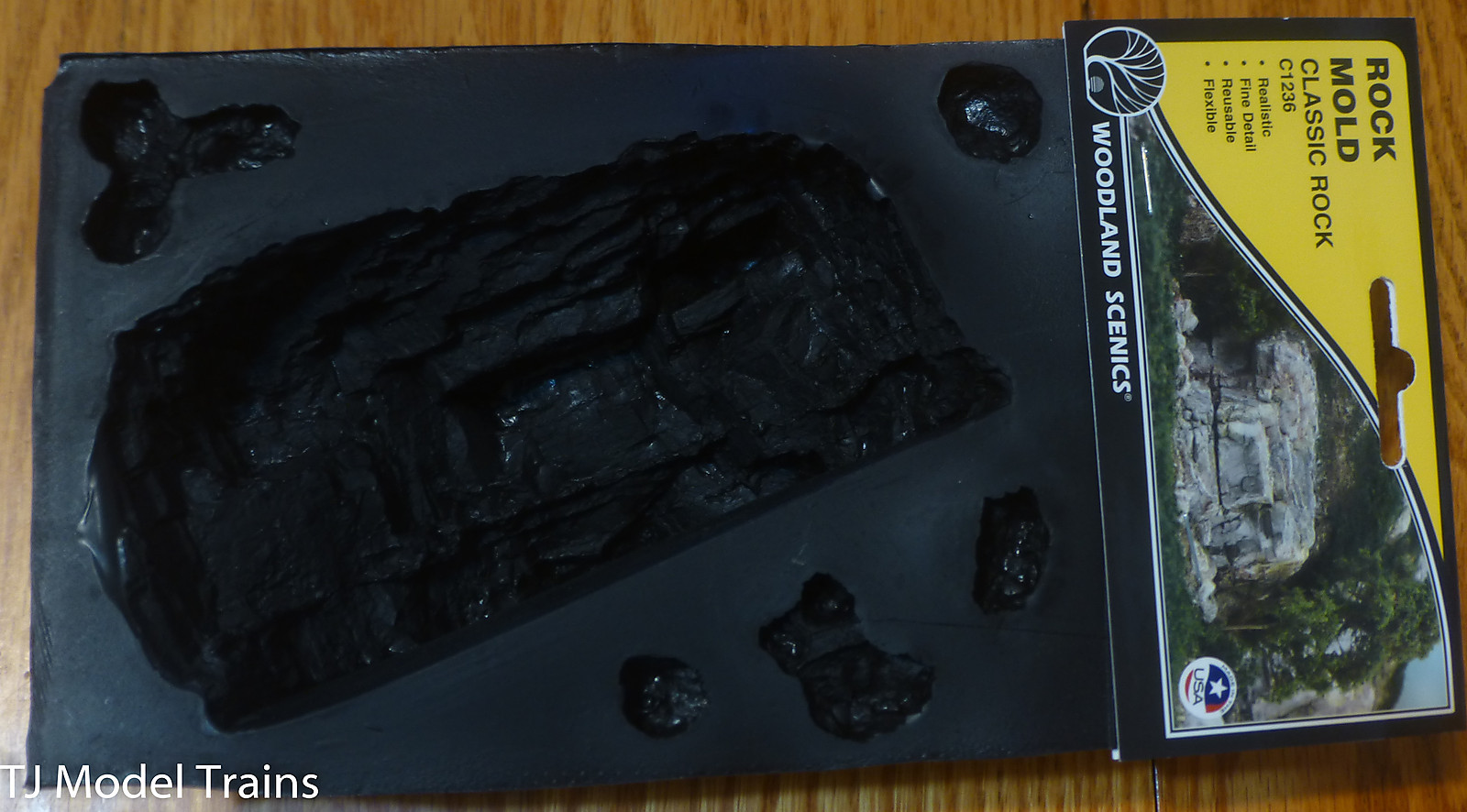 Woodland Scenics #1236 Classic Rock (Rock Molds) Rubber (Great Details ...