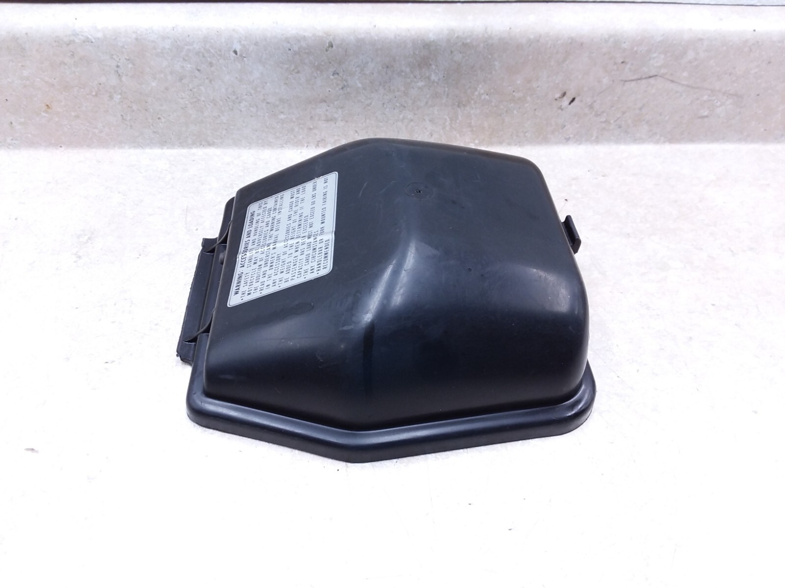 Honda 750 Super Sport CB CB750 CB750F Rear Fender Storage Box Lid 1977 ...