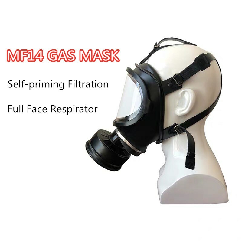 Full Face Gas Mask Soviet Military MF14 Respirator WIth 40mm Super ...