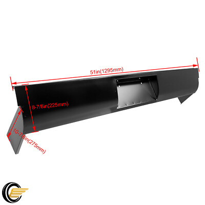 Rear Roll Pan Steel For 1954-1987 Chevy GMC C10 C20 C30 K10 K20 K30 ...