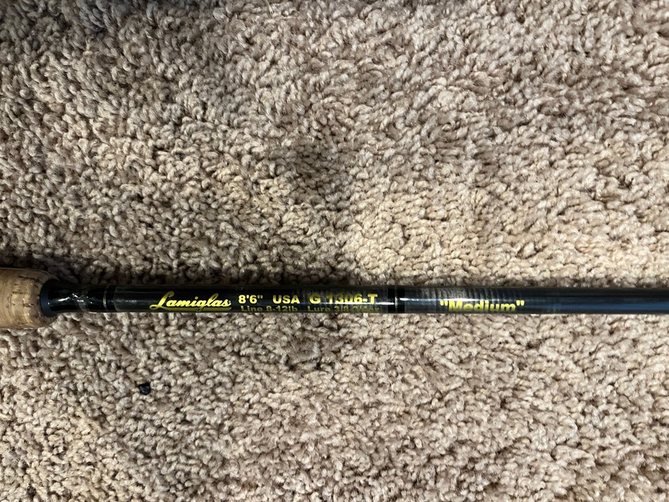 Lamiglas Graphite Fishing Rod Medium G-1306-T | eBay