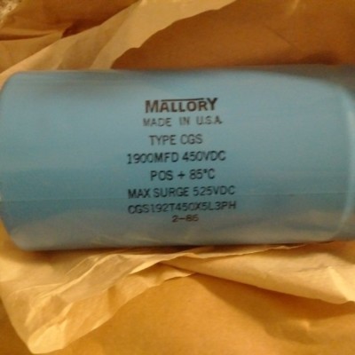 Capacitors - Mallory Type