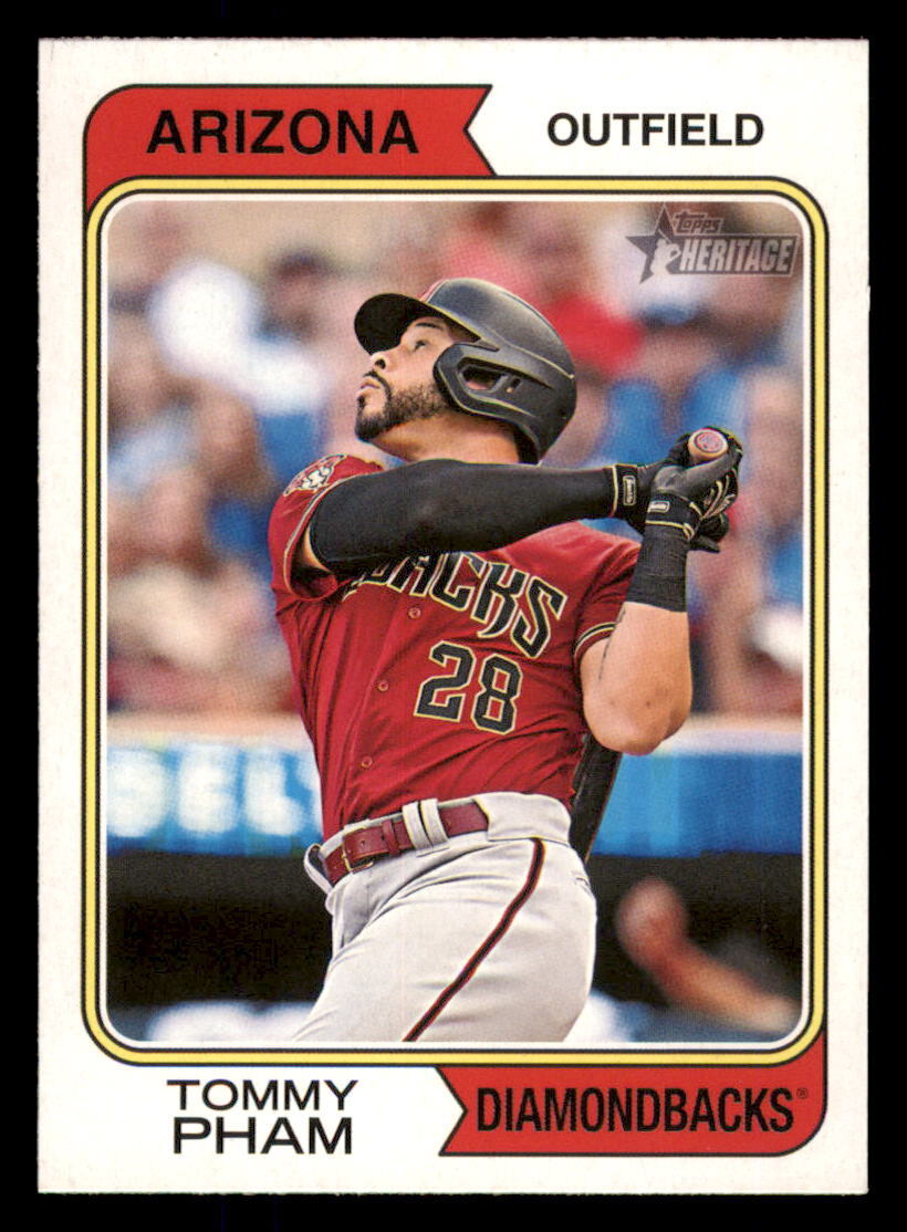 2023 Topps Heritage #564 Tommy Pham Arizona Diamondbacks | eBay