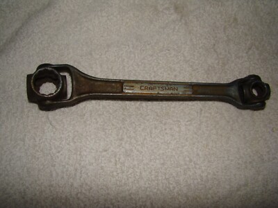 Nice Vintage Craftsman 7/16"-7/8" 8 n 1 dog bone Socket Box End Wrench ...