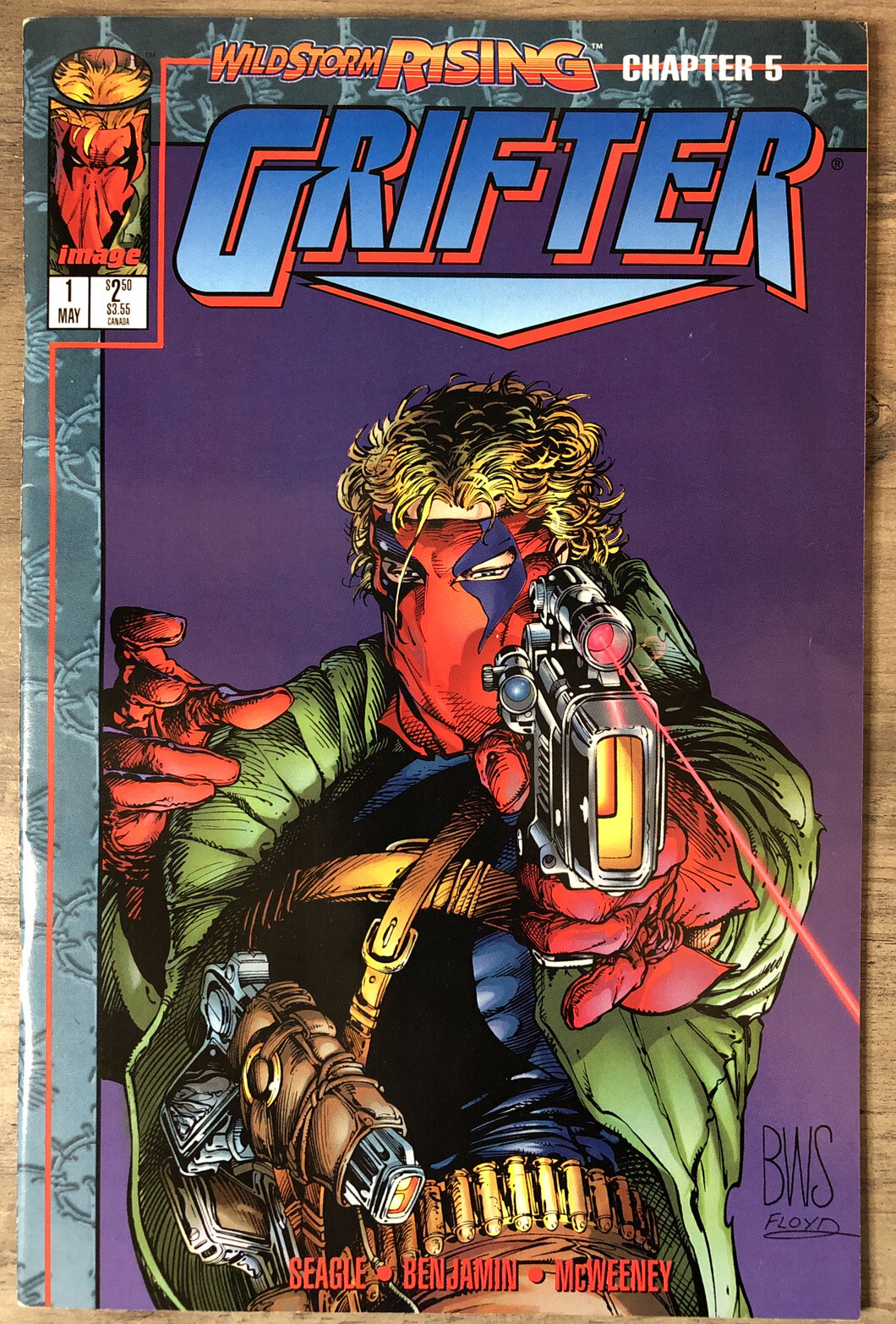 Grifter #1 May 1995 Image Comics 1st Print. Key issue WILDSTORM RISING Chapter 5 | eBay