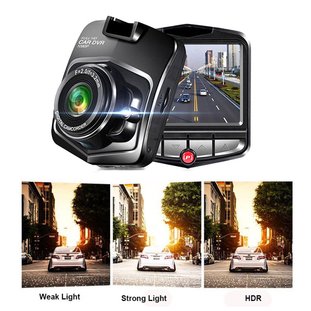 2.2'' FHD 1080P Dash Cam Car DVR Recorder Night Vision Front Monitoring ...