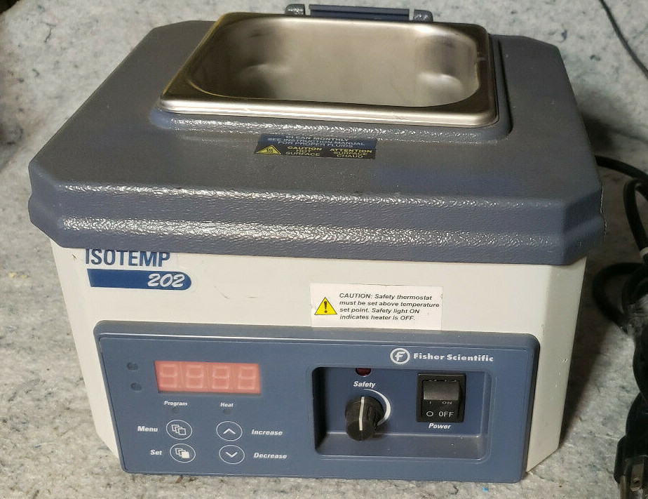 Fisher Scientific Isotemp 202 Digital Water Heated Bath Tested working ...