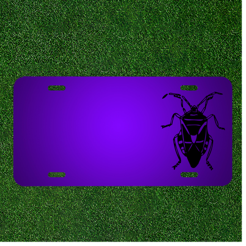 Custom Personalized License Plate With Add Names To Insect Shell Beetle ...