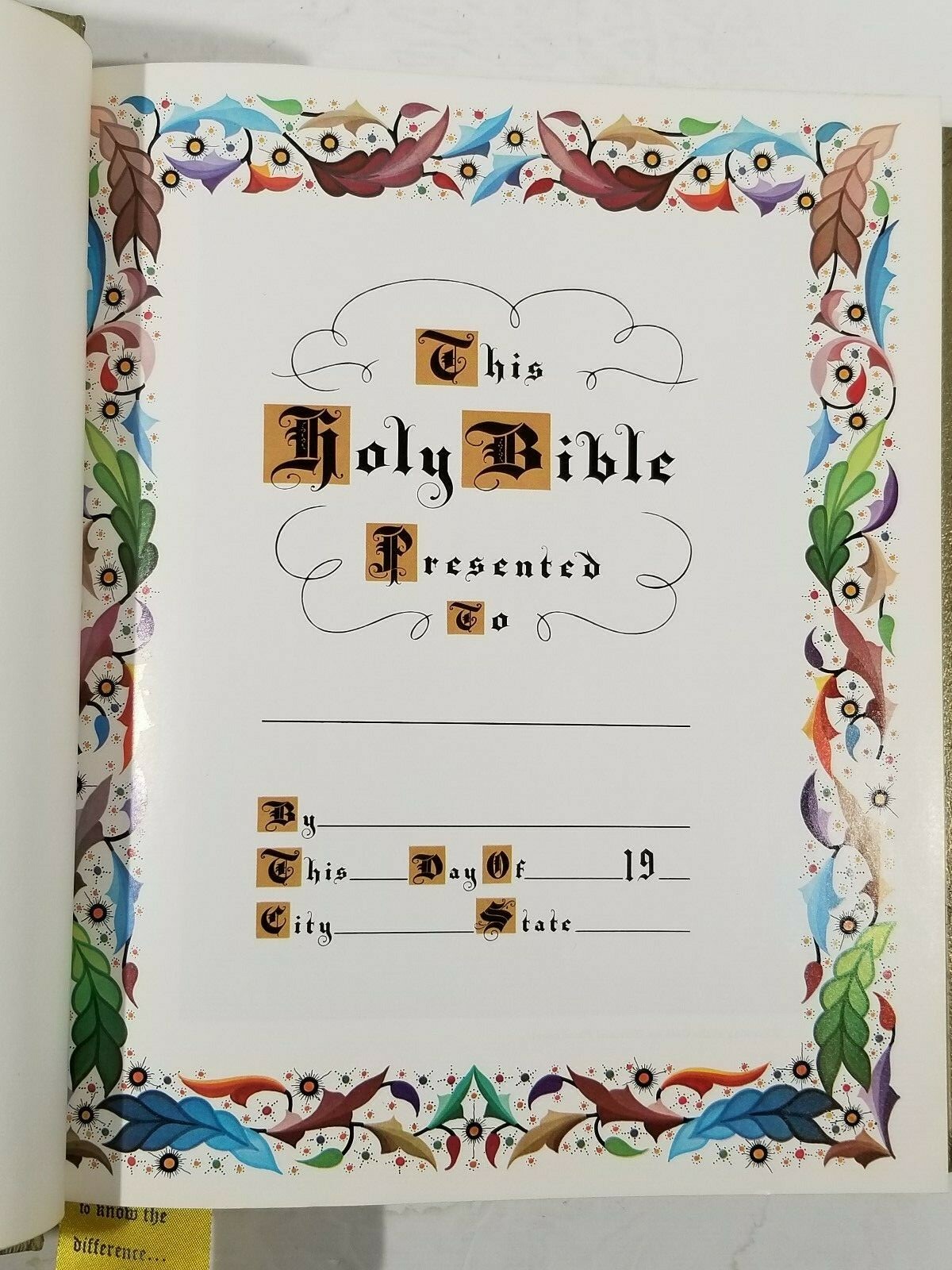 Vintage Holy Bible Red Letter Edition KJV 1964 Heirloom bible ...