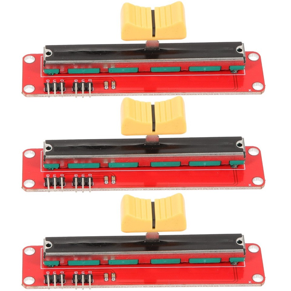 3pcs Linear Slider Potentiometer For Audio And Signal Processing | eBay