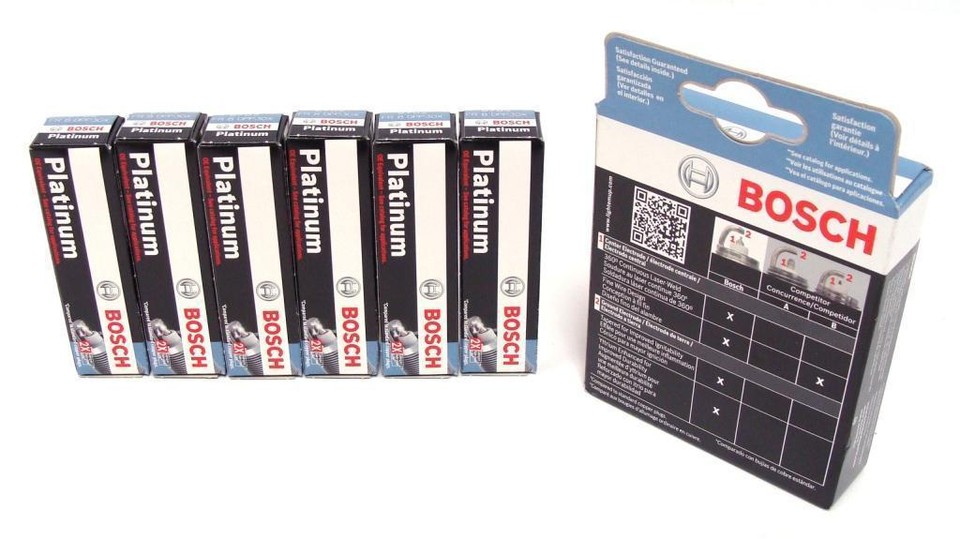 BOSCH OE FINE WIRE PLATINUM Spark Plugs 0242236616 6724 Set of 6 | eBay