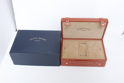 Authentic Franck Muller Watch Case Camel Brown Casablanca item# e10349 ...