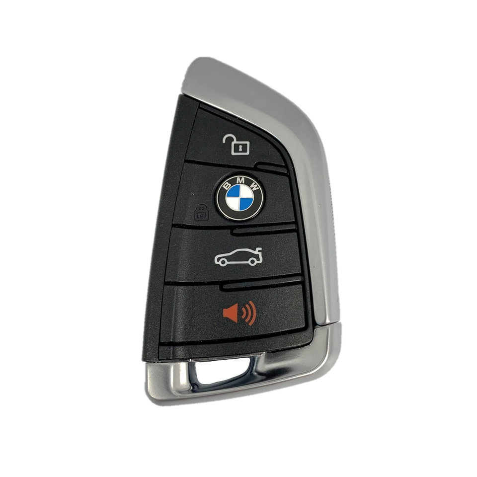 OEM BMW Remote Fob + Uncut Key Insert Black N5F-ID21A (SHP) | eBay