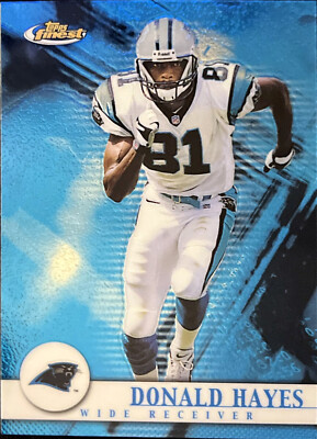 2001 Topps Finest #85 Donald Hayes Carolina Panthers NrMt/Mt | eBay