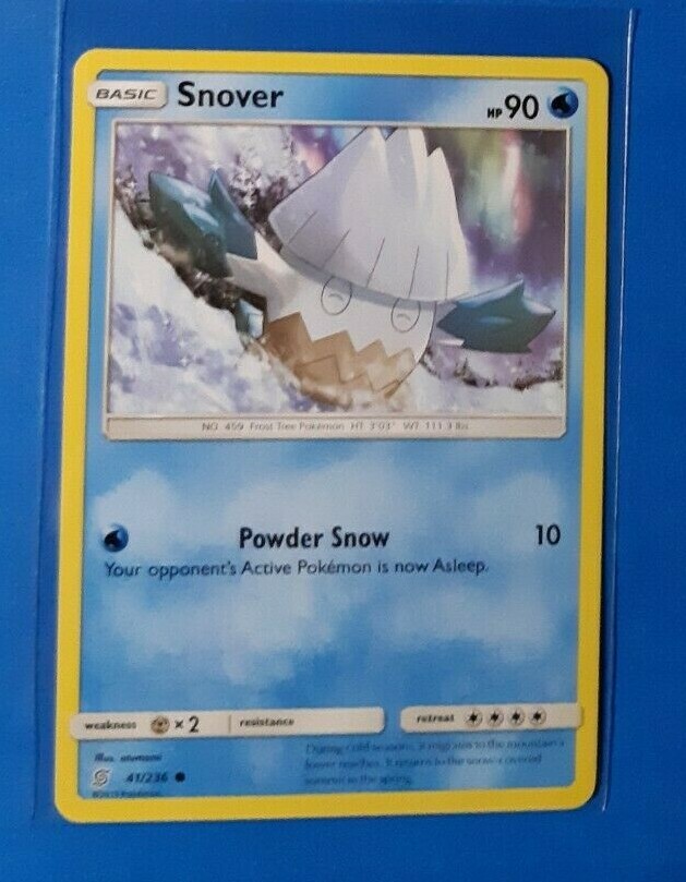 2x Snover 41/236 Pokemon card Unified Minds common NM | eBay