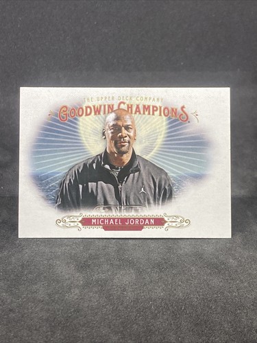 2018 Upper Deck Goodwin Champions Card #51 Michael Jordan | eBay