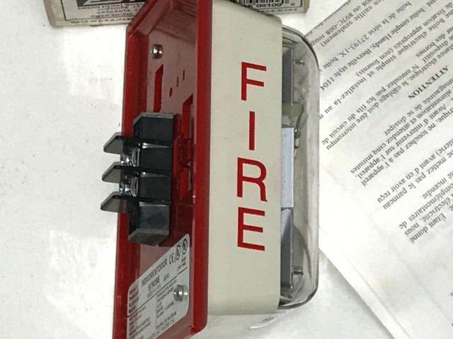 EST Edwards Integrity Fire Alarm Remote Strobe 2 Wire Device for sale ...