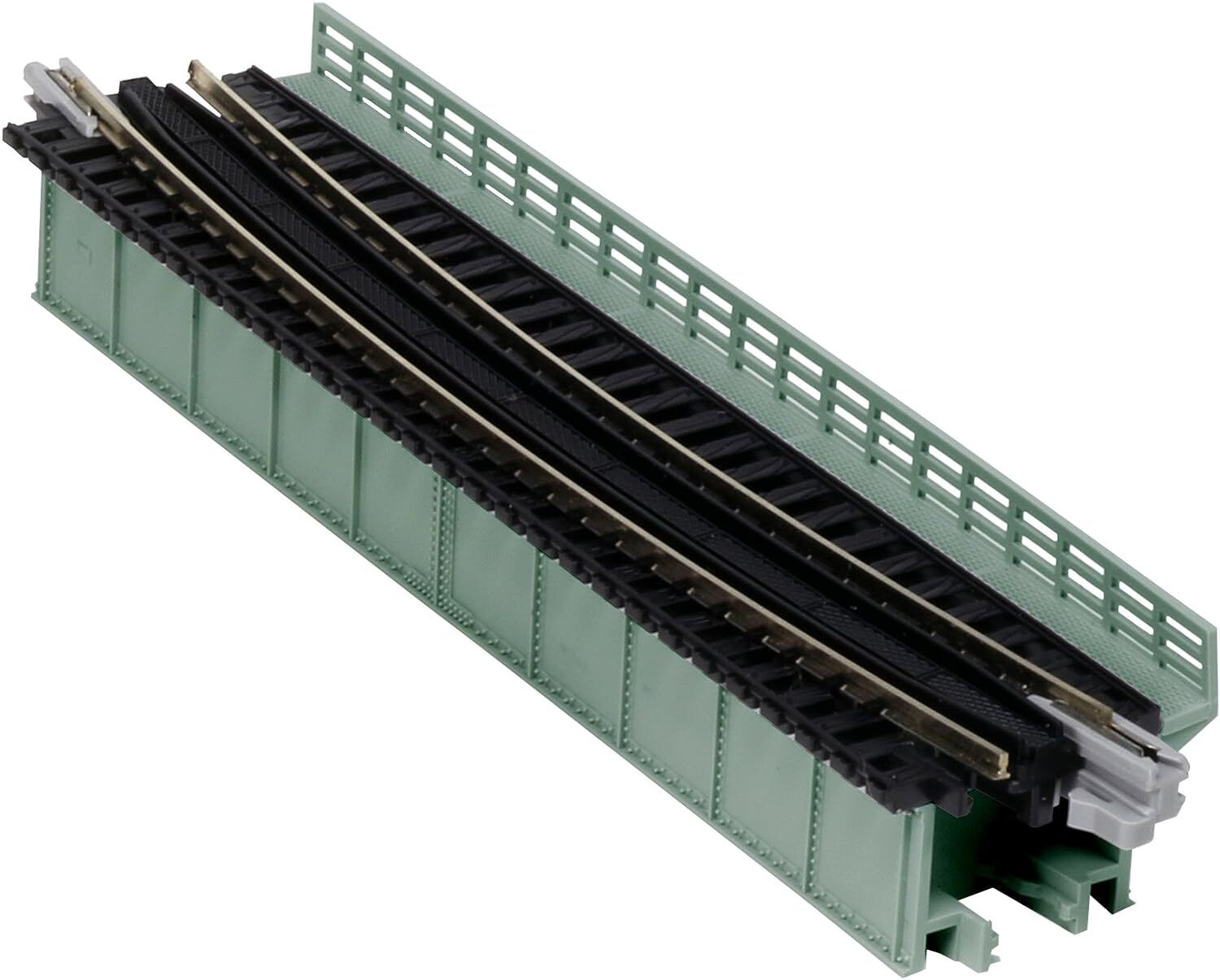 KATO N Scale Single Track Deck Girder Curved Bridge Gray 20-467 Model ...