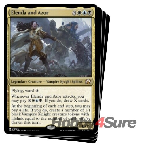 Elenda And Azor X4 M/NM Magic: The Gathering MTG March Of The Machine ...