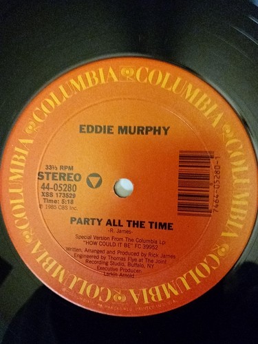 EDDIE MURPHY PARTY ALL THE TIME LP VINYL | eBay