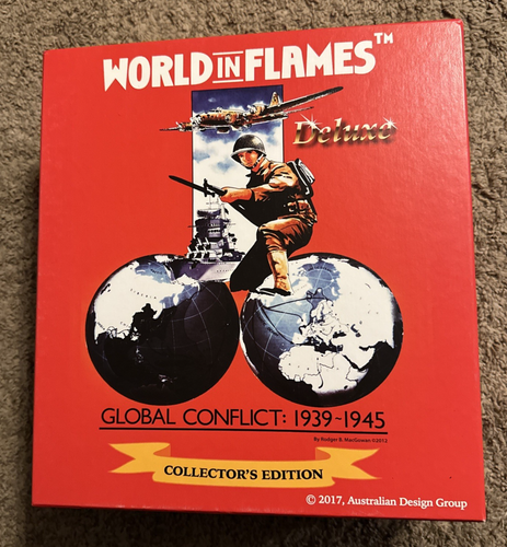 World in Flames Global Conflict: 1939 - 1945 Deluxe Game Collector's ...