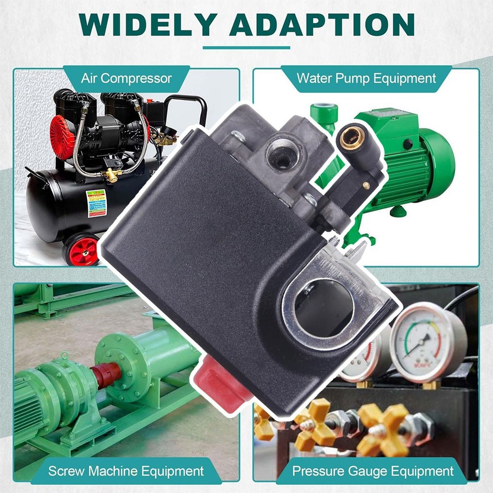 CONDOR MDR 11 / 11 EA PRESSURE SWITCH 26 AMPS 120 / 240 VOLTS 125-155 ...