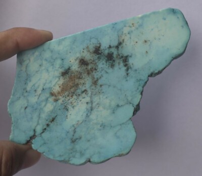 Natural Blue Turquoise Rough 664.00 Ct Slab Superb Stabilized Loose ...