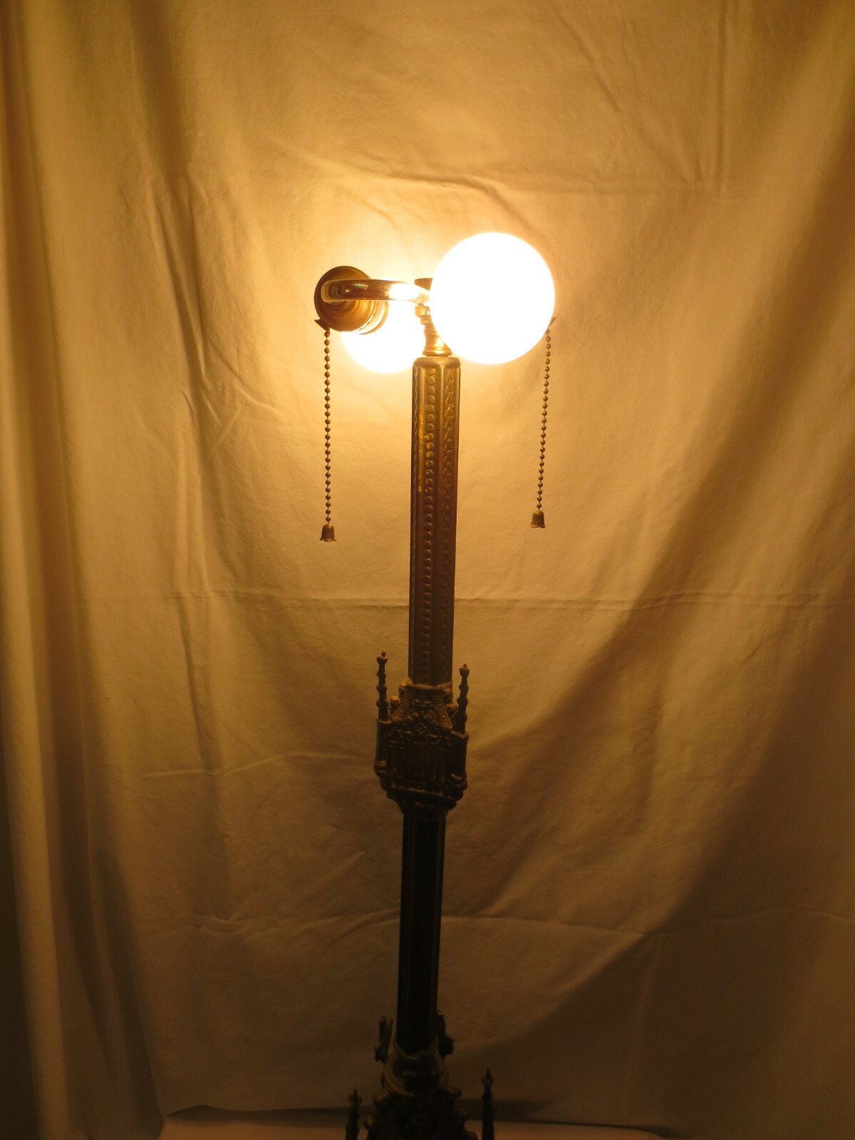 Antique Castle Gothic Medieval table lamp | eBay