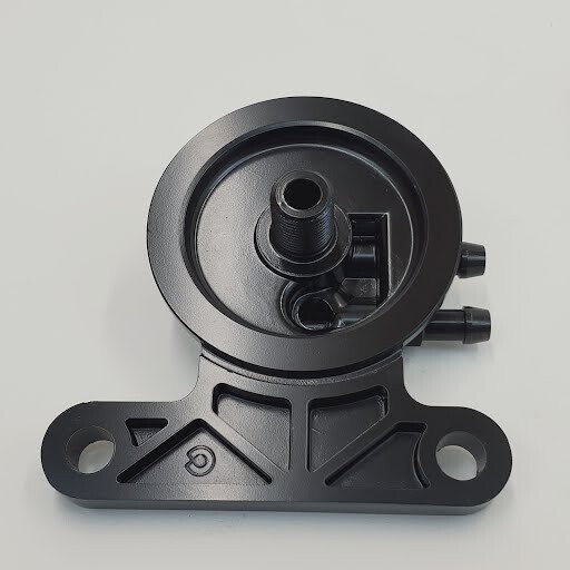 Universal Motorcycle Remote Oil Filter Relocation Kit with Mount & Oil ...