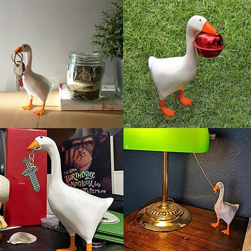 Duck Key Holder Desktop Ornaments Magnetic Rack Animal Statues Home ...