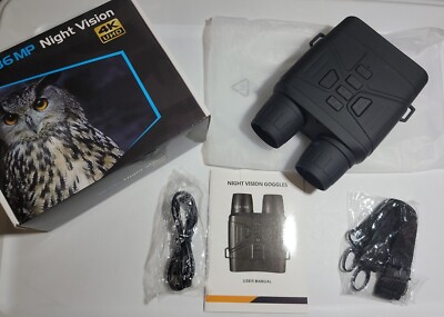 36 MP 4K Night Vision Goggles UHD Military Tactical Large Screen ...