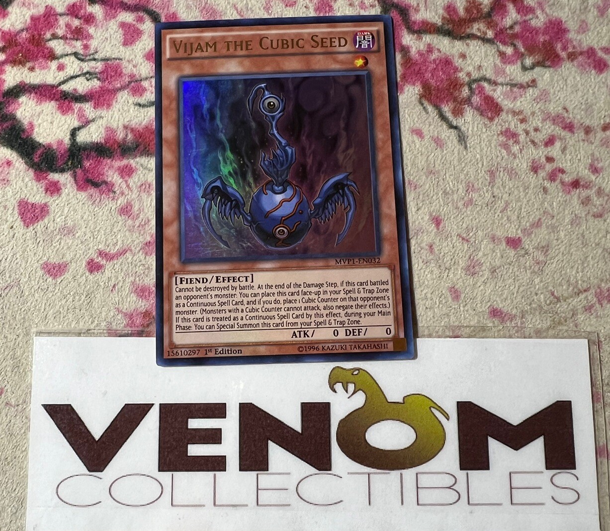 1x (M/NM) - Vijam the Cubic Seed - MVP1-EN032 - Ultra Rare - 1st ...