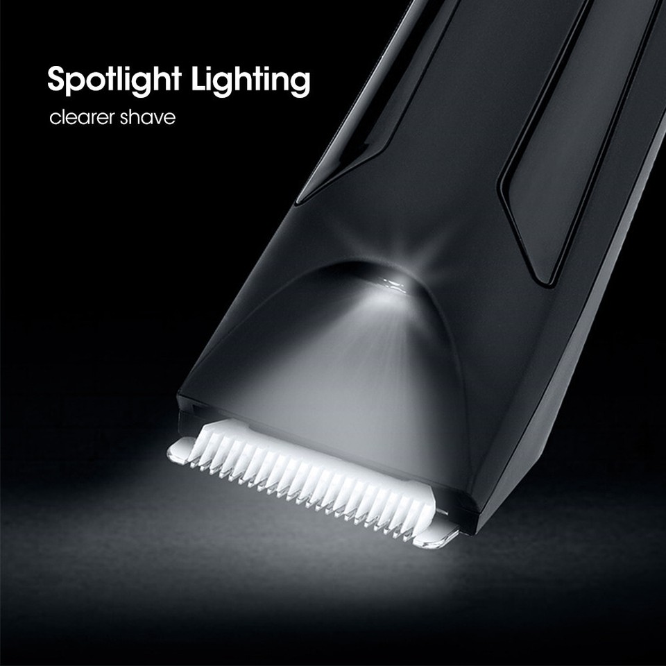 Manscape Groin Hair Trimmer for Men's Electric Ball Trimmer Wet/Dry ...