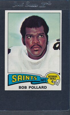 1975 Topps #063 Bob Pollard Saints NM/MT *78 | eBay